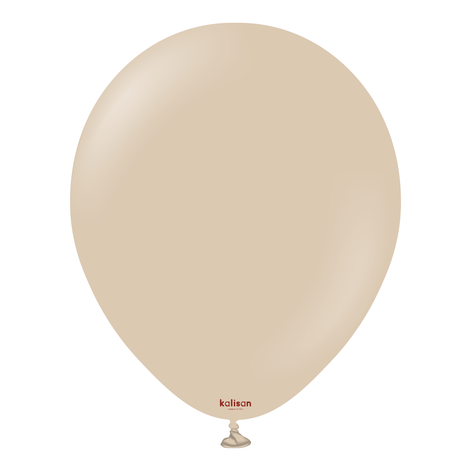 5" Kalisan Standard Hazelnut Latex (100 Per Bag)
