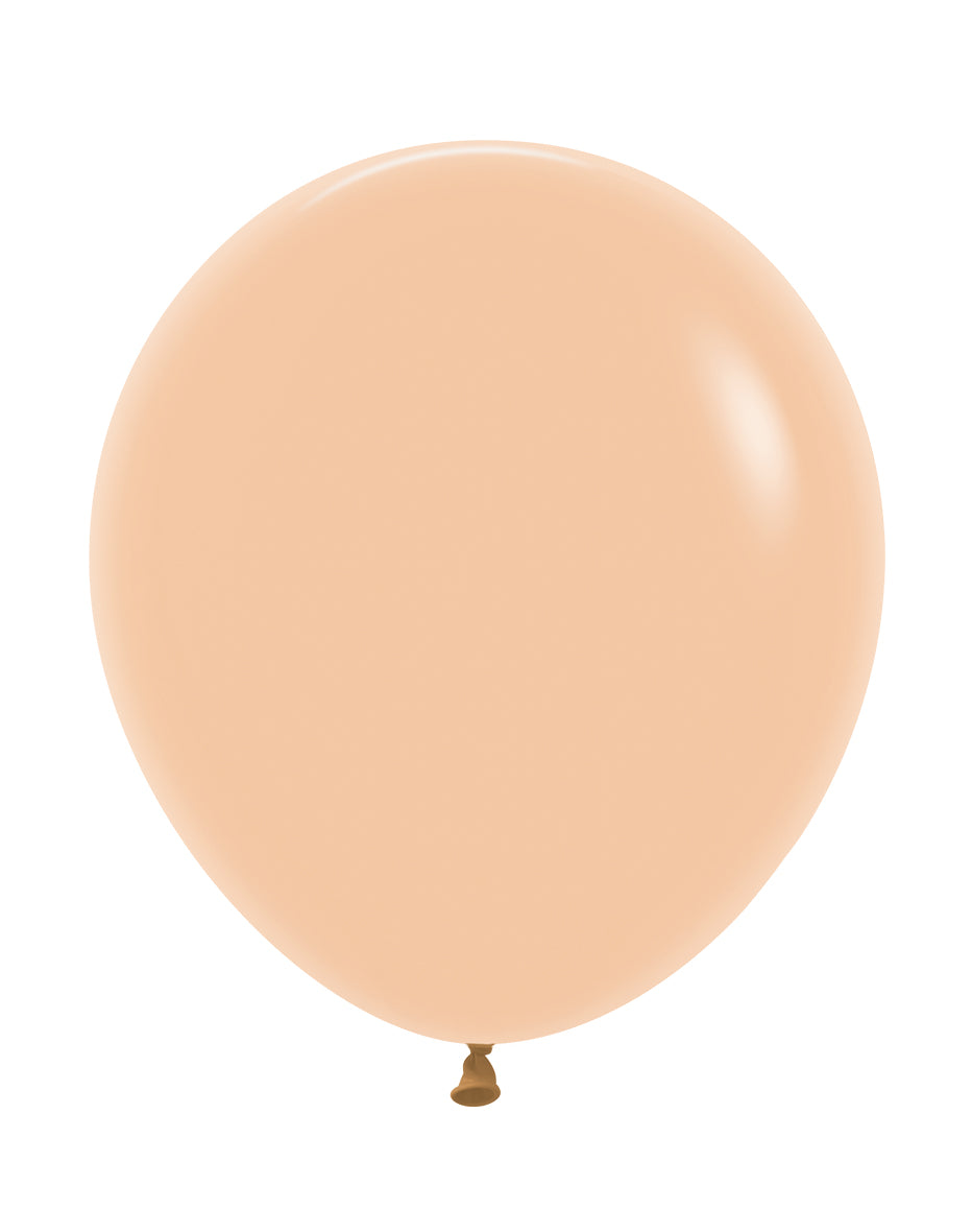 18" Sempertex Peach Blush 060 Latex (25 Per Bag)