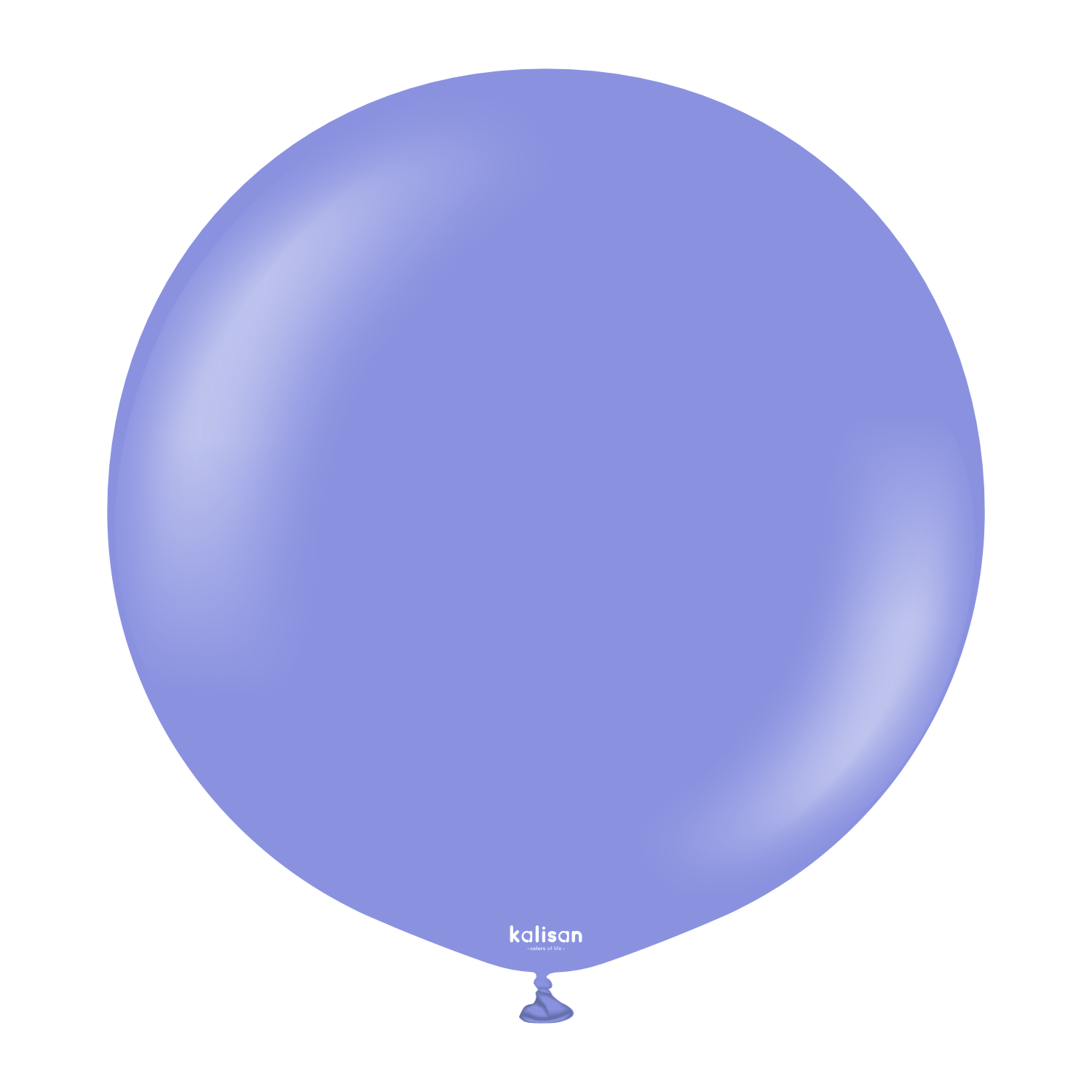 36" Kalisan Standard Periwinkle Latex Balloons 2 Per Bag