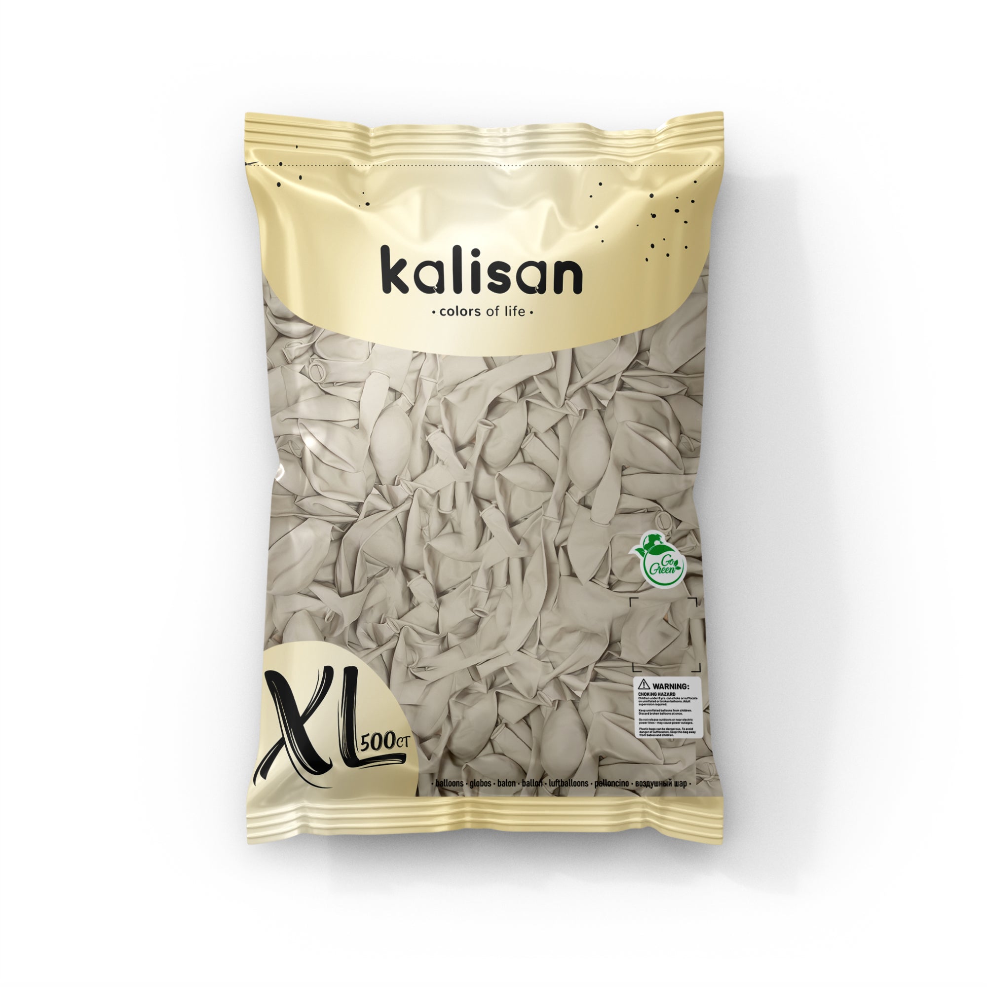12" Kalisan Retro White Sand Latex 500 Count Ireland