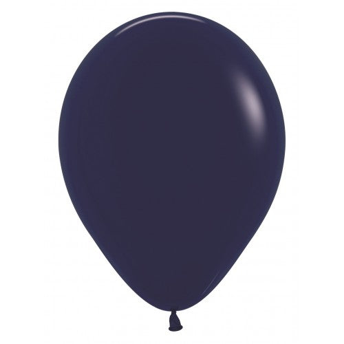 12" Sempertex Navy Blue 044 Latex (50 Per Bag)