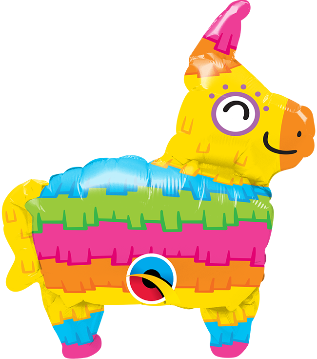 14" RAINBOW PINATA FOIL