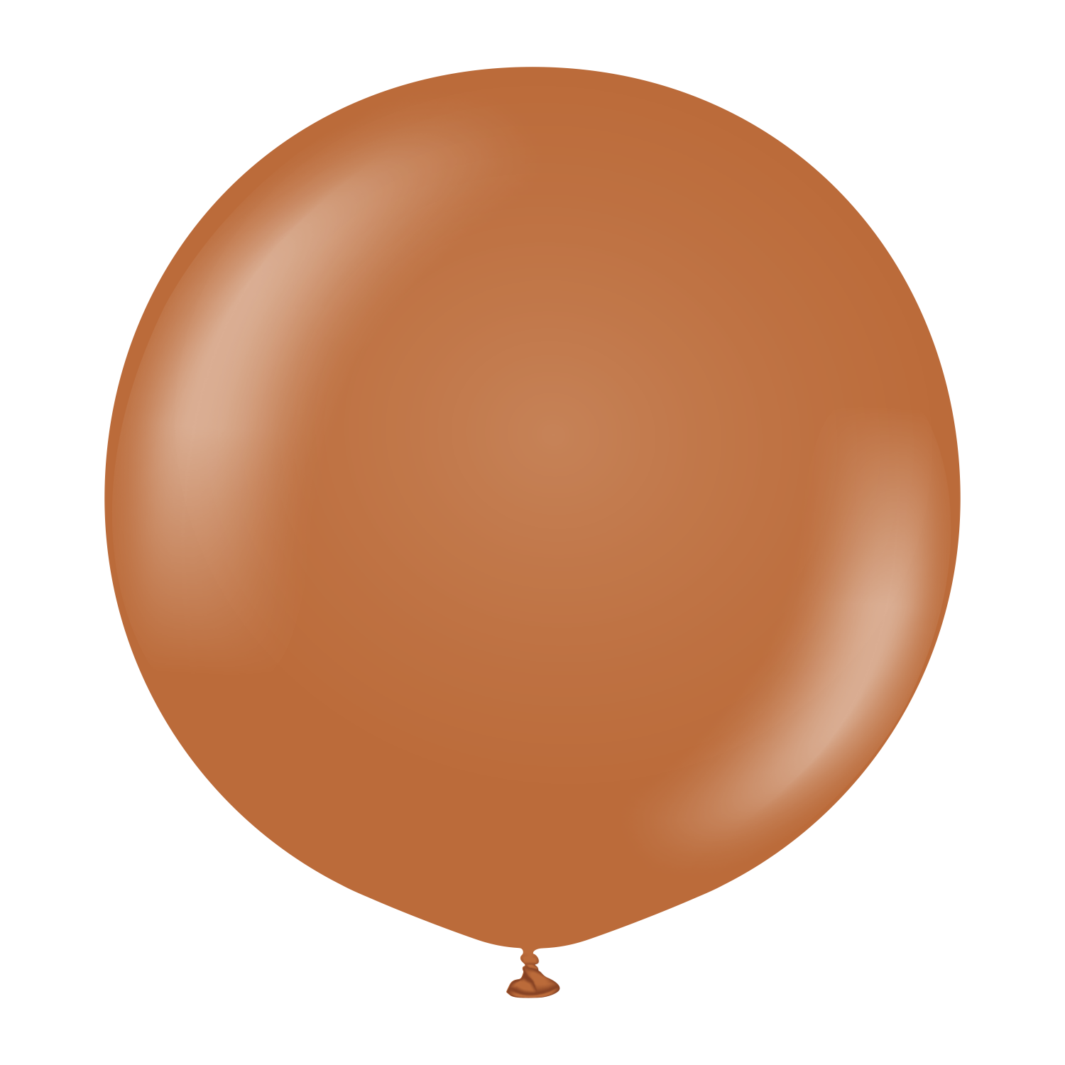 24" Kalisan Standard Caramel Brown Latex Balloons Ireland